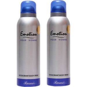 Emotion Pour Homme Deodorant Body Spray 200ml 6.67 fl.oz – Luxury D'Allure